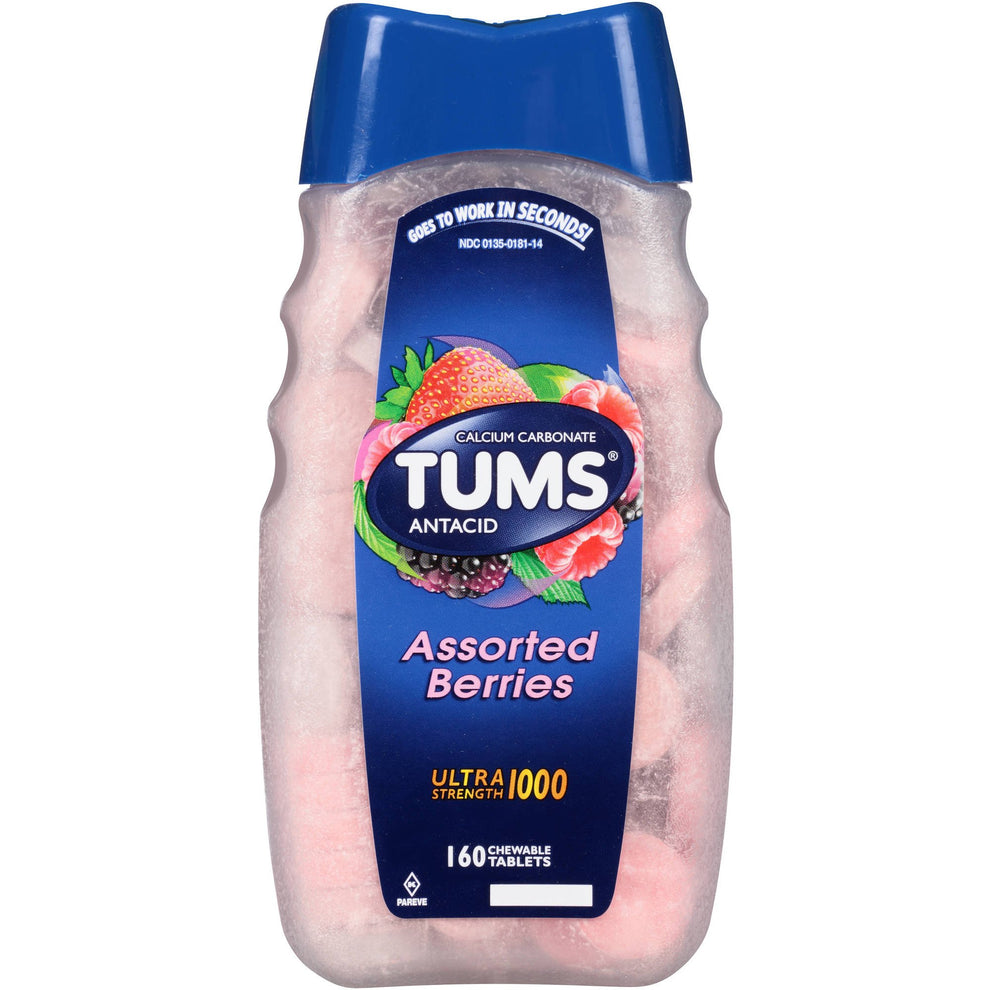 TUMS Antiácido 160 Tabletas – Salud & Vida