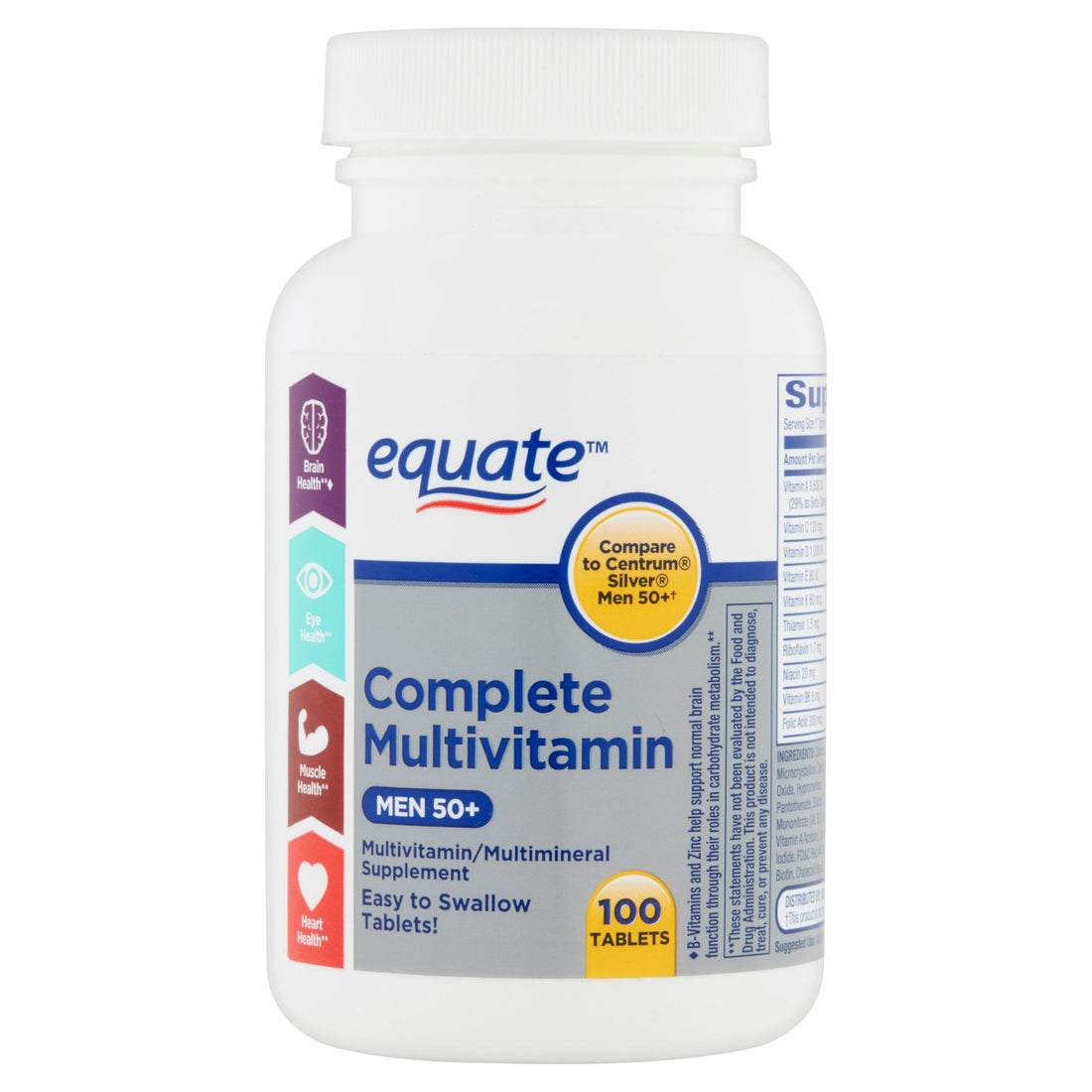 Equate Multivitamin Men 50+ – Salud & Vida